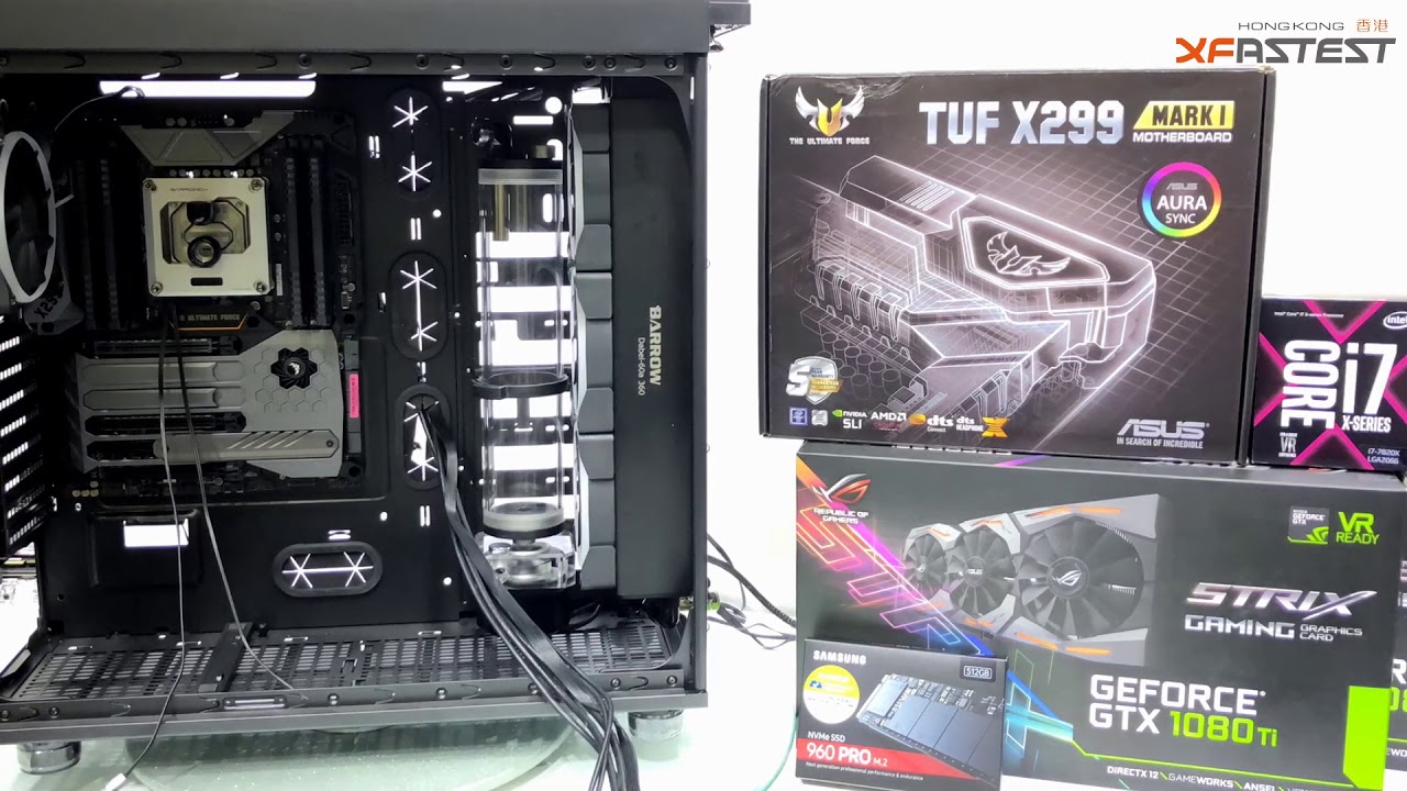 TT F51 TG GTX 1080TI SLI Build - YouTube