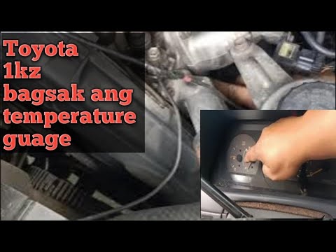 Toyota 1kz temperature sensor,guage bumabagsak, - YouTube
