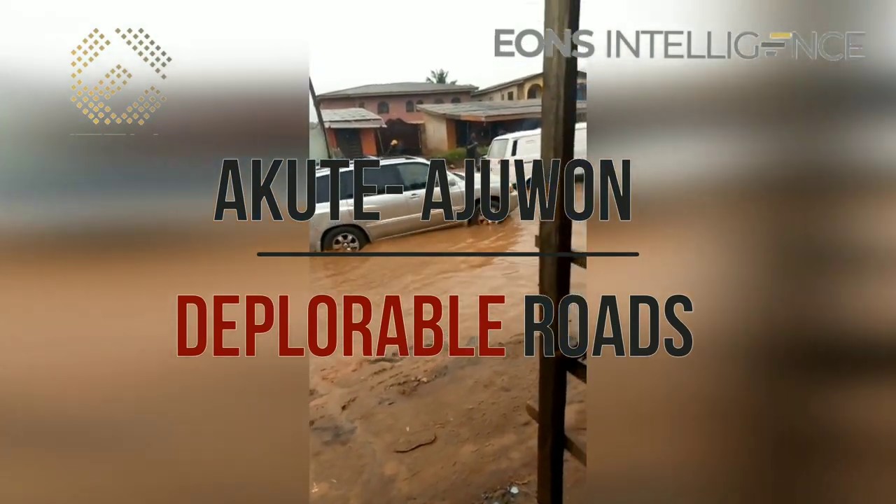 The Deplorable State of Akute, Ajuwon, Olambe, and Alagbole roads - YouTube
