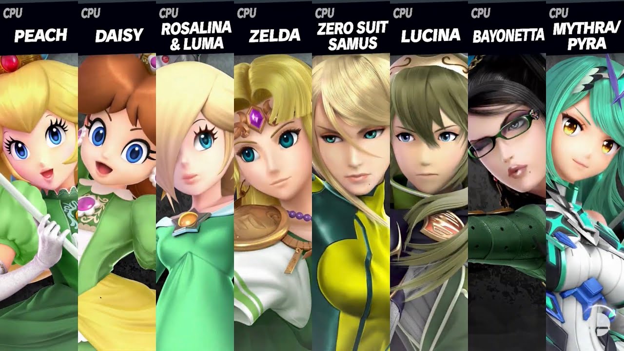 Super Smash Bros. Ultimate - St. Patrick’s Day Girl Battle - YouTube