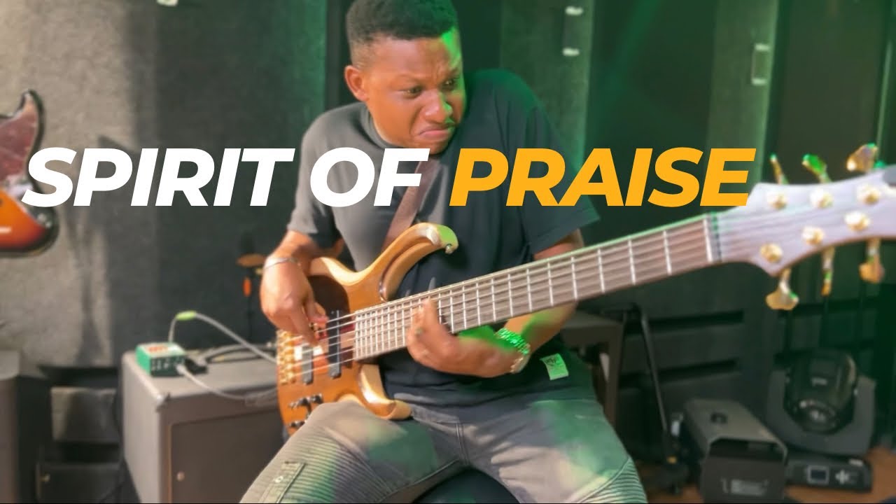 AFRICAN PRAISE | SPIRIT OF PRAISE 5 feat. Zaza - Ngena || BASS COVER ...