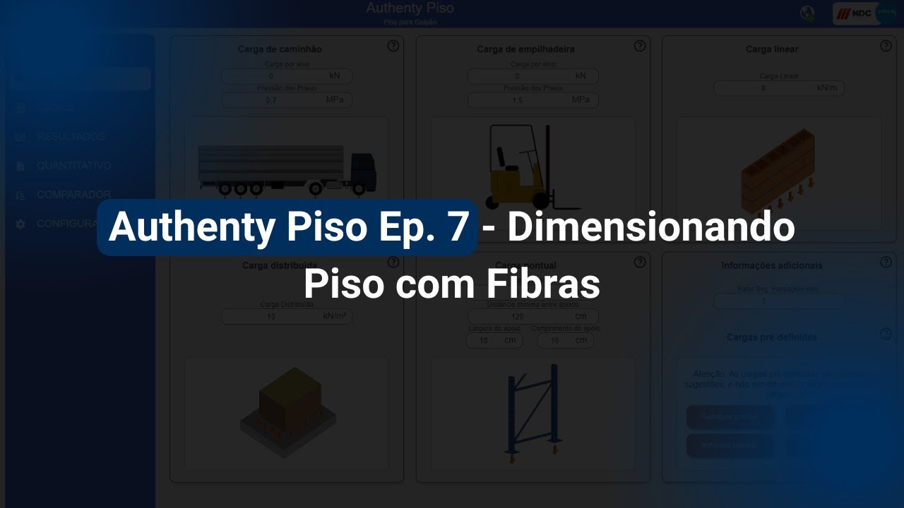 Authenty Piso Ep. 7 - Dimensionando Piso com Fibras - YouTube