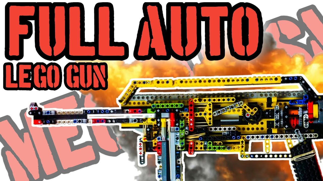 Lego gun [5] mechanism - YouTube