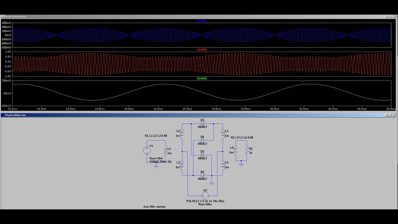 Electronic Basic 1:LTSpice Design And Simulate RF Ring Modulator ...