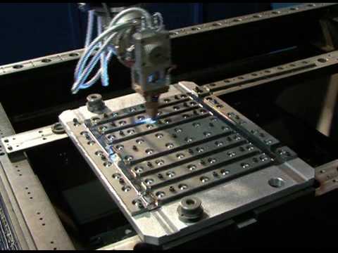 welding solar panel - YouTube