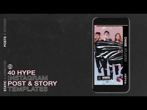 Hype Instagram Story/Post Templates, a Social Media Template by Pixel ...