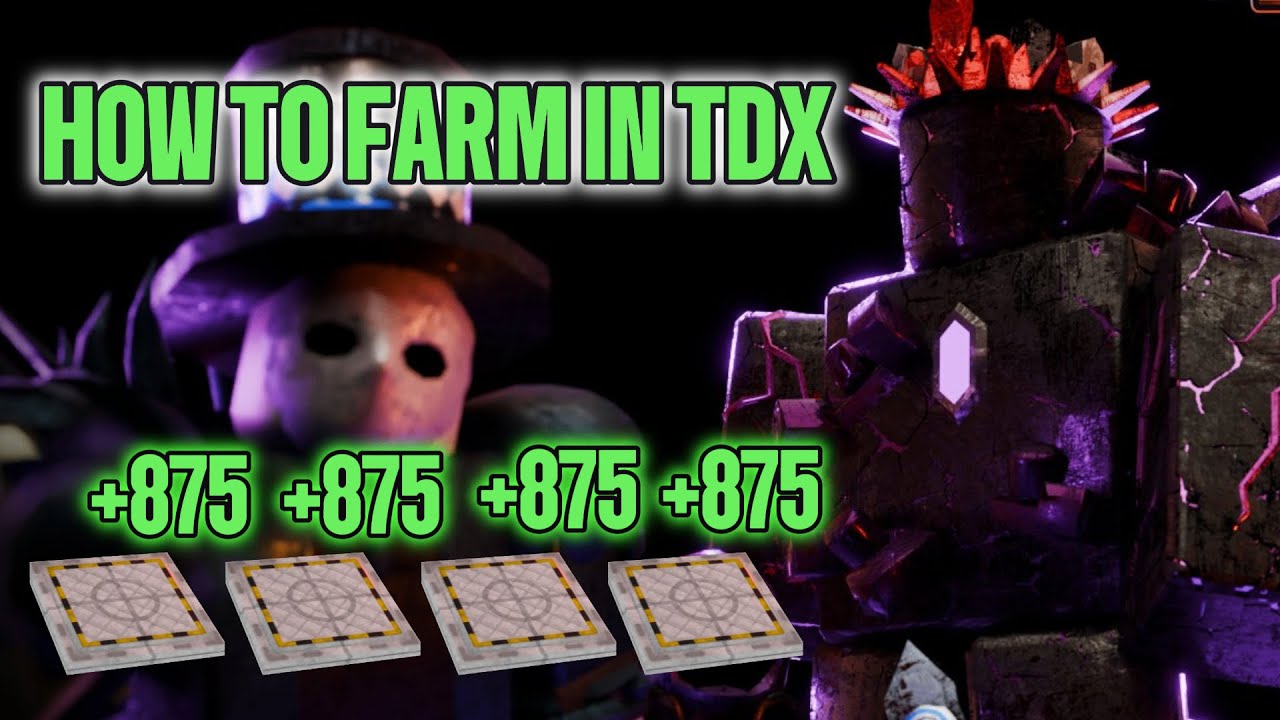 How to farm in tdx - YouTube