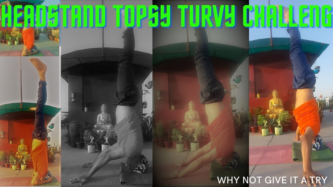 LEARING THE SKILL OF HEADSTAND CHALLENGE - YouTube