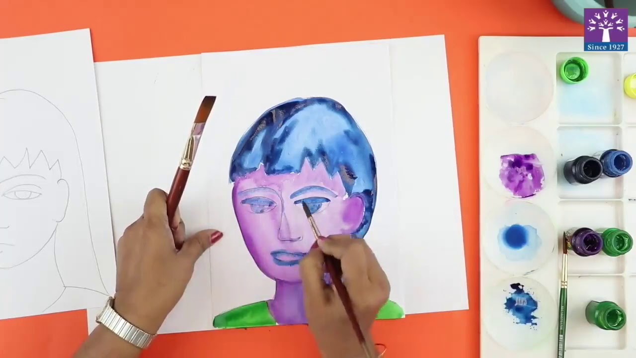 Activity 10 - Blue Period (Art Inspired by Picasso) - YouTube