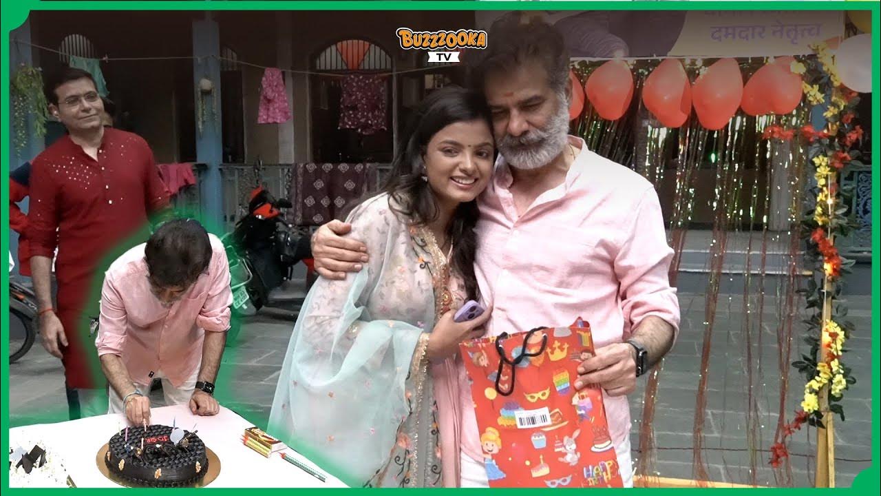 Pushpa Impossible Cast Celebrate Jamnadas Majethia Birthday |Karuna Pandey | Garima Parihar ...