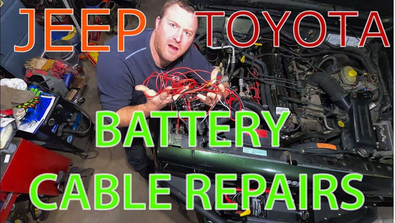 BEST JEEP & TOYOTA BATTERY CABLE KITS AVAILABLE!! - YouTube