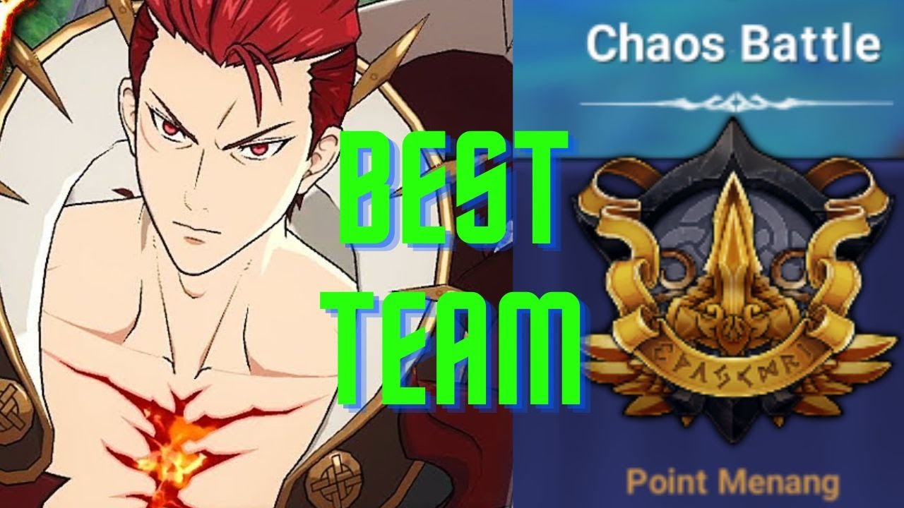 Best Team Chaos PvP 7DS The Seven Deadly Sins Grand Cross SDSGC - YouTube