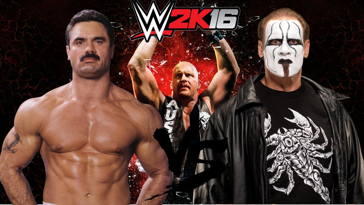 WWE 2K16 Rick Rude vs Sting 91 - YouTube