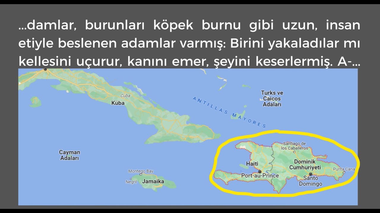 Kristof Kolomb'un anlatımıyla Amerika yerlileri - YouTube