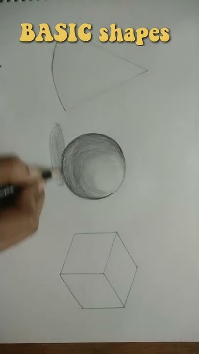 How to shade basic forms l How to draw basic shapes - YouTube