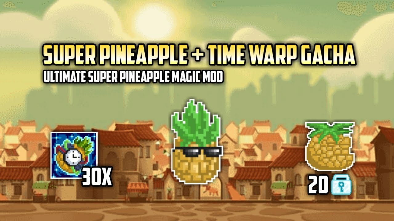 GOT GUARDIAN PINEAPPLE!! Super Pineapple + Time Warp Device Gacha - Growtopia - YouTube