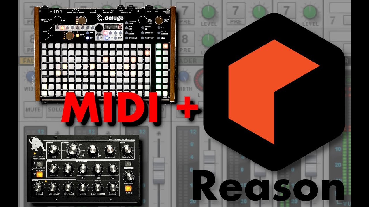 Reason Studio и внешние MIDI устройства. Урок - 9 - YouTube