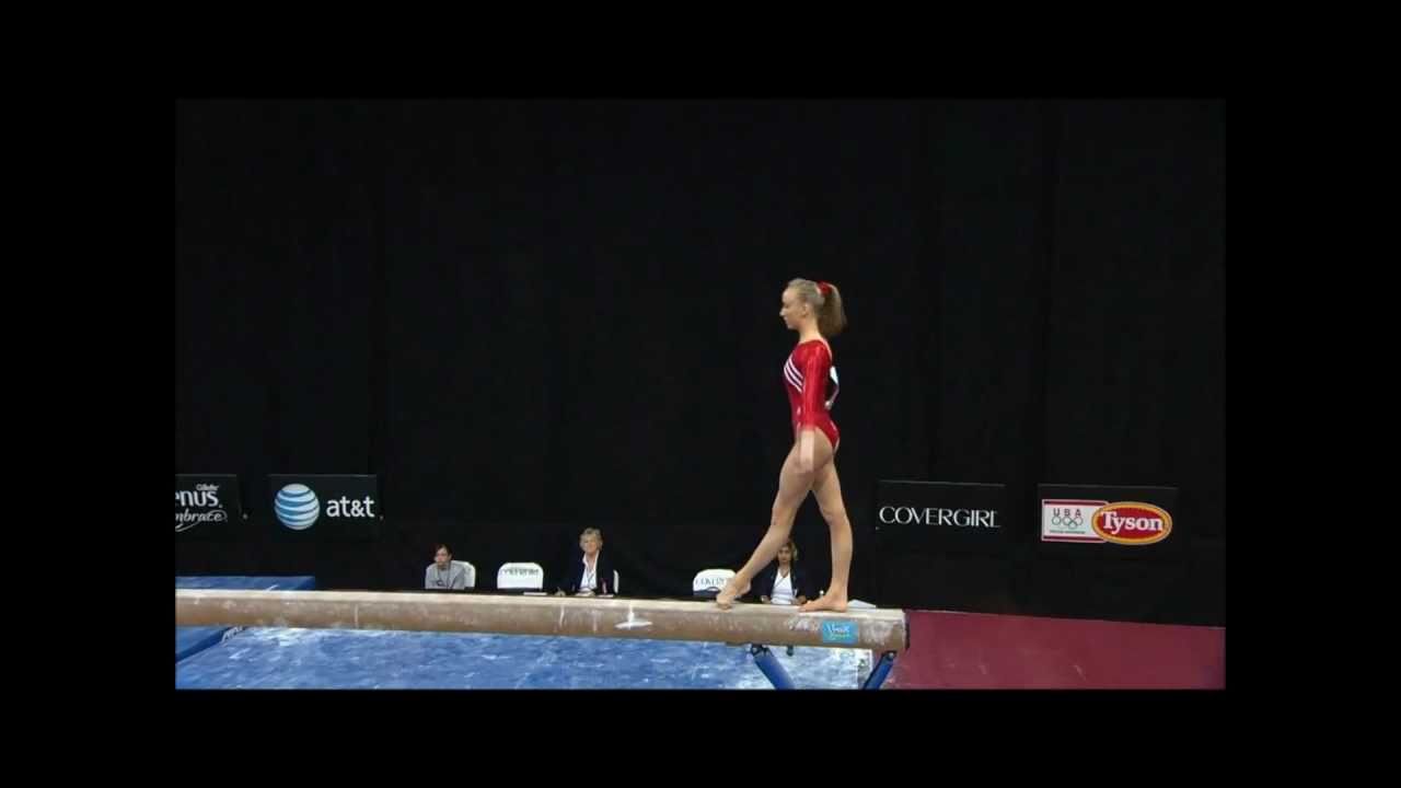 Possible Balance Beam Routine For Nastia Liukin Youtube