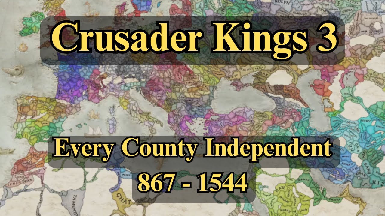 Every county independent - CK3 Timelapse - YouTube