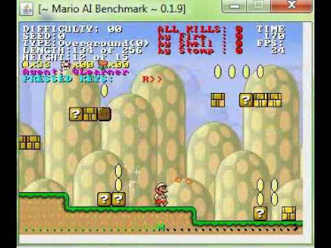 Infinite Mario AI Reinforcement Learning Q-Learning - YouTube