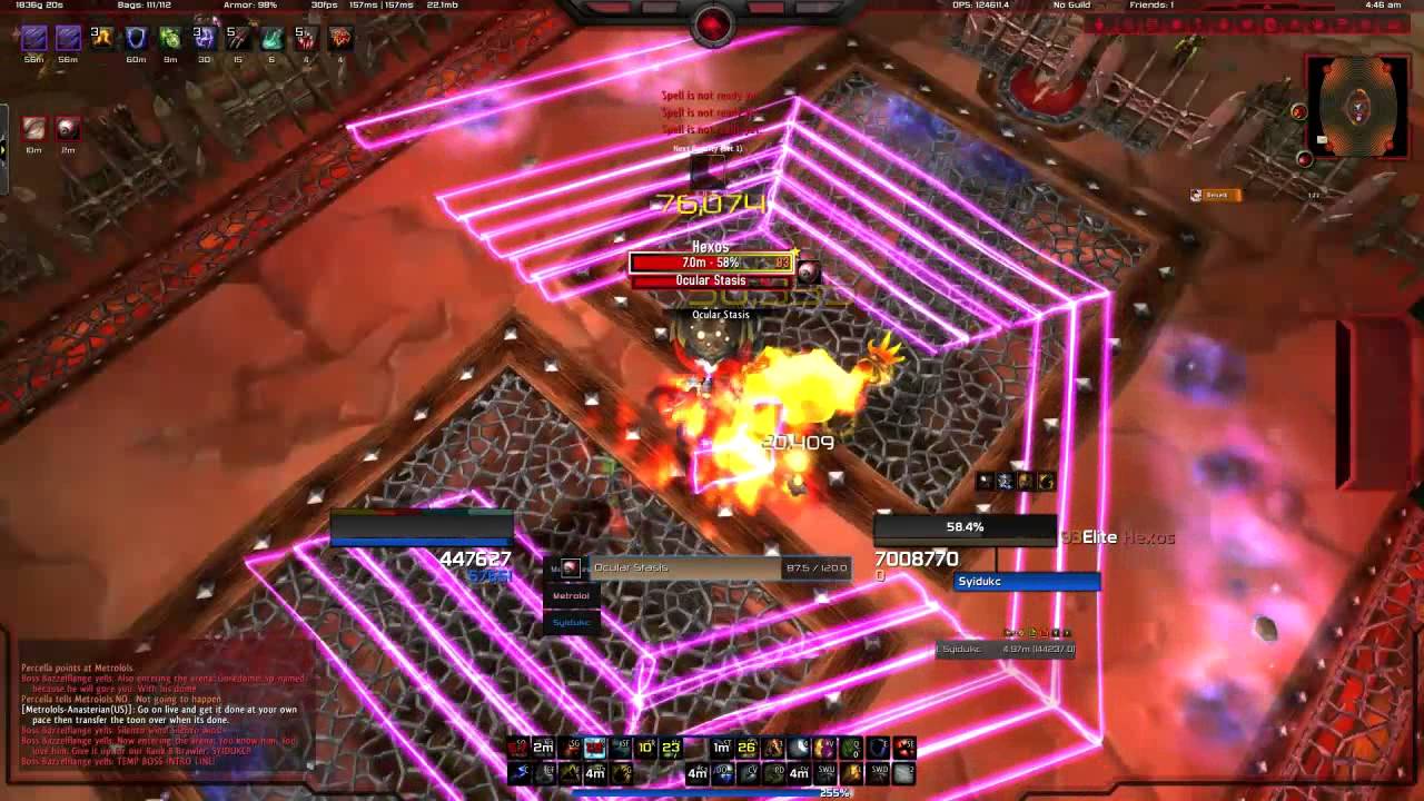 WoW - Hexos Rank 8 Guide - New Brawlers Guild Bosses 5.3 PTR Ft. Syiler ...
