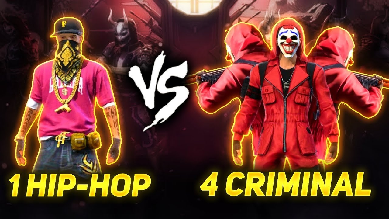 how to win every 1 vs 4 fight in free fire | win every 1 vs 4 custom ...