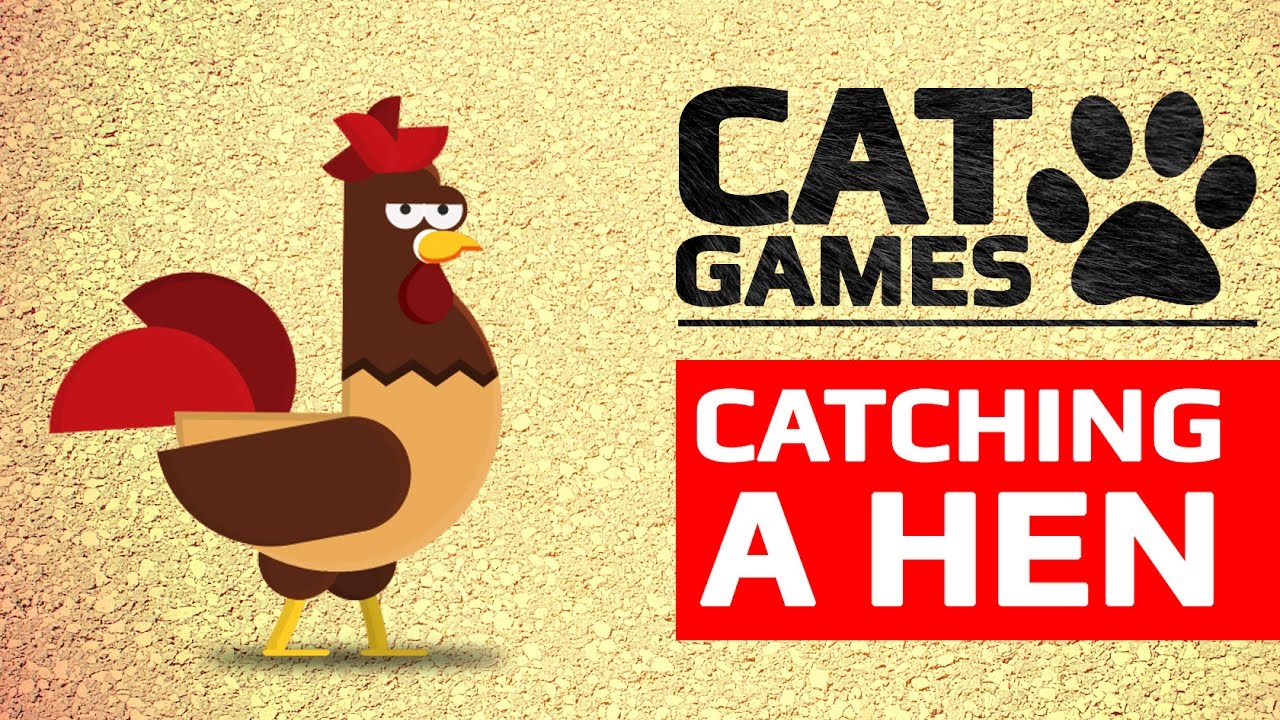 CAT GAMES - 🐓 CATCHING A HEN (ENTERTAINMENT VIDEOS FOR CATS TO WATCH ...