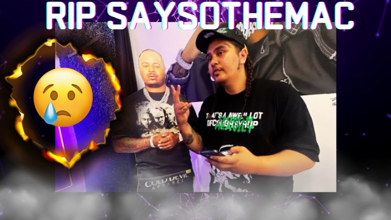 Stinc Team Rapper SaySoTheMac Dead‼️😩 - YouTube