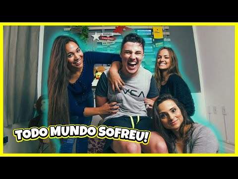 Cócegas | (Com TODOS AMARRADOS NA CADEIRA!!!)