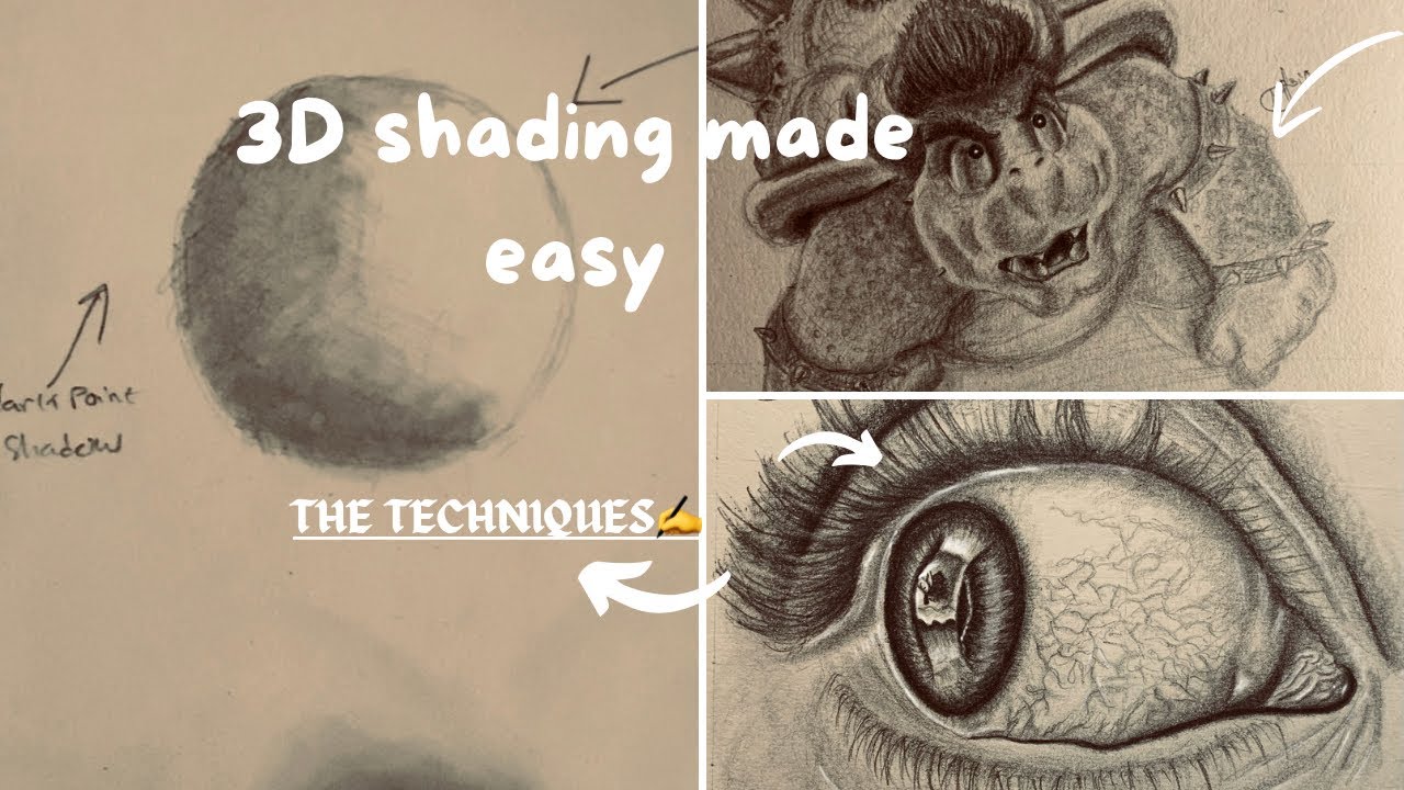 How To Create Realistic 3D Effects |Simple Shading Tips. - YouTube