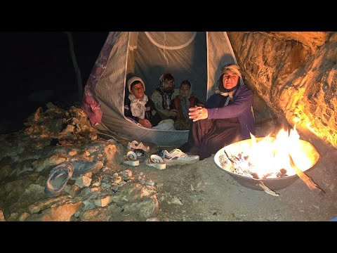 Deep in the Zagros Mountains… A Family Fights to Survive 💔🏔️