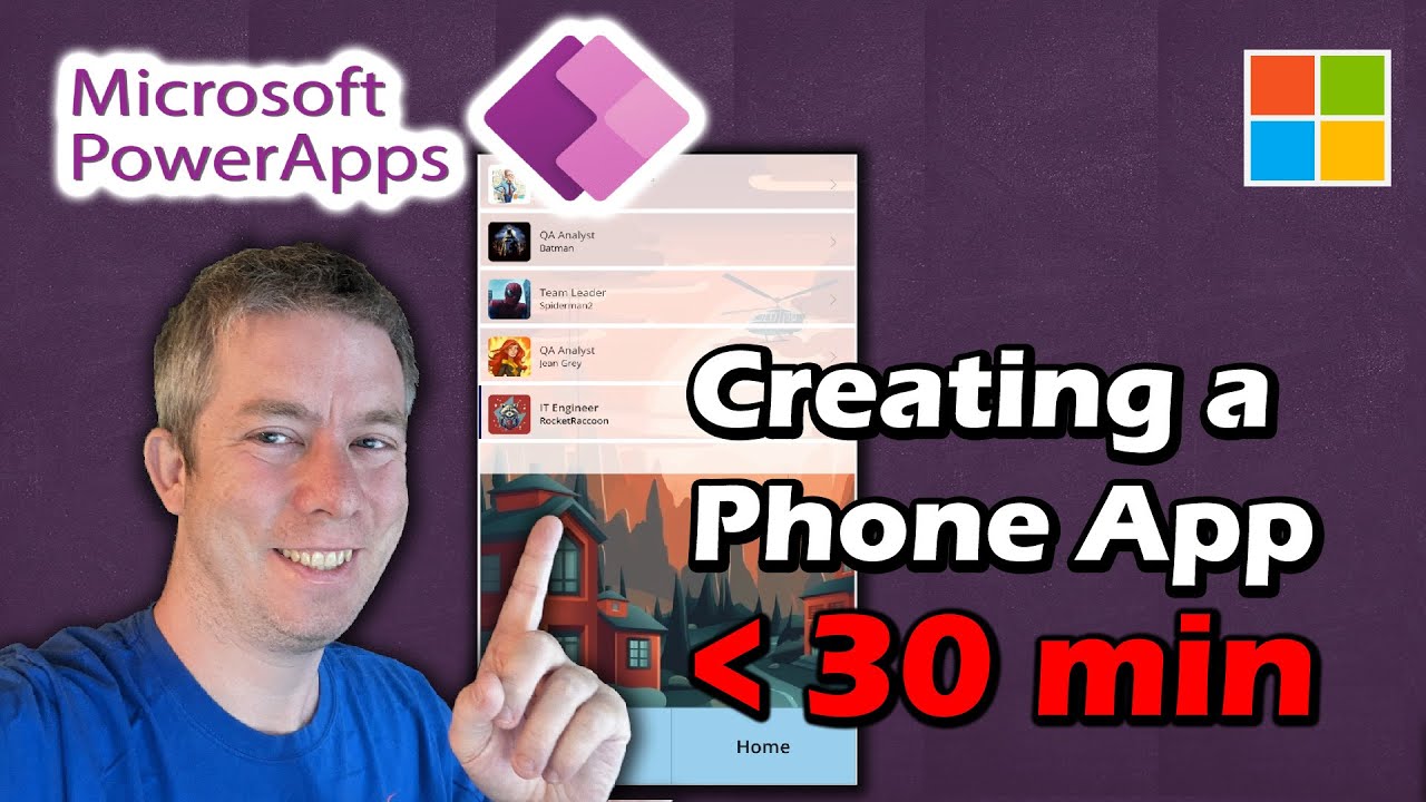 Full Phone App Creation in under 30 minutes with Power Apps - YouTube