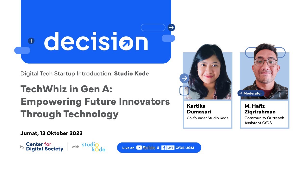 Decision #8 “TechWhiz in Gen A: Empowering Future Innovators Through ...