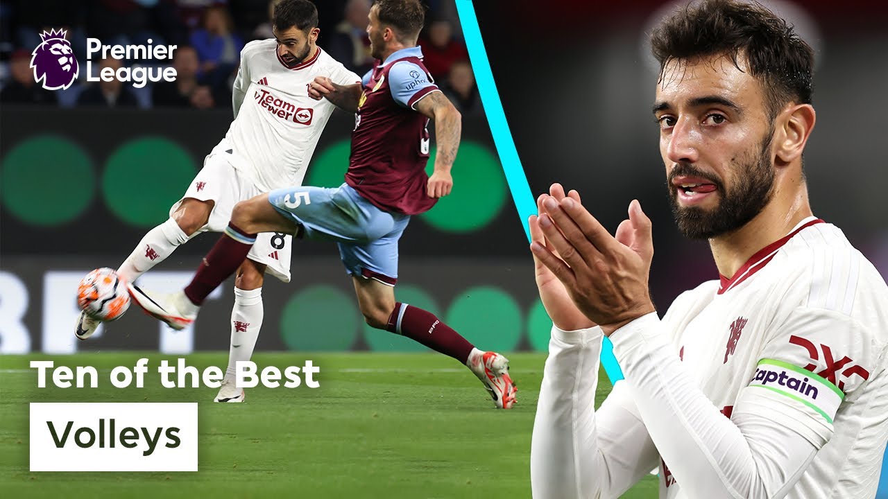 10 INCREDIBLE VOLLEY GOALS - YouTube