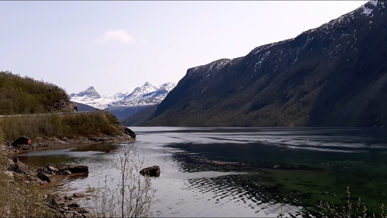 Discovering Nature's Symphony: Waterfalls of Beisfjord - YouTube