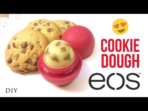 DIY EOS Cookie Dough Lip Balm! You'll be surprised at the SECRET INGREDIENT used in this!
