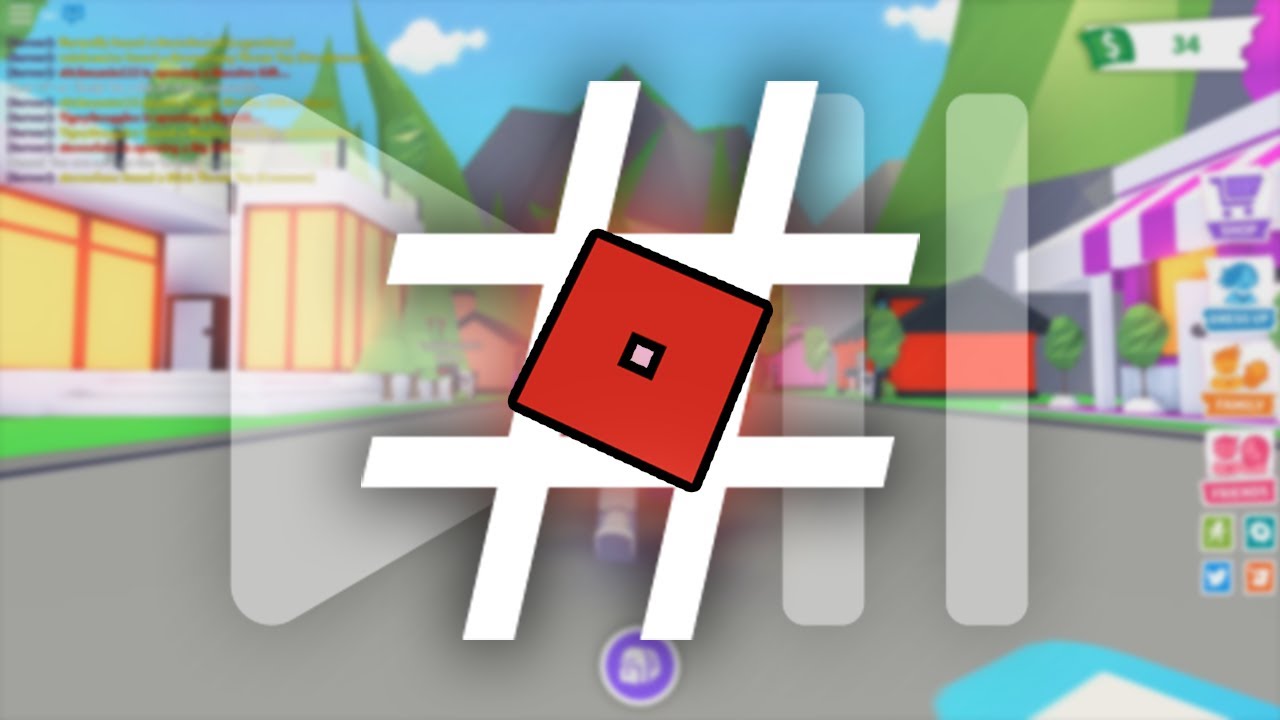 If I see a hashtag in Roblox, the video ends... - YouTube