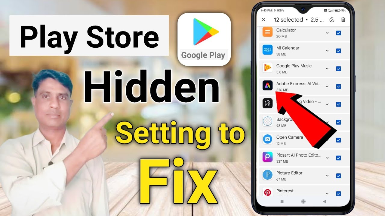 Play Store Hidden Setting to Fix | play store me app history kaise ...
