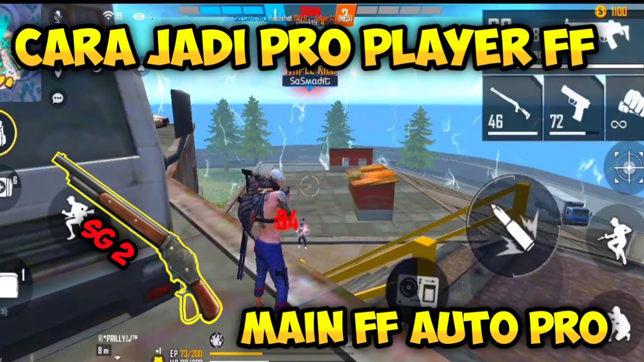 Cara jadi pro player ff - YouTube