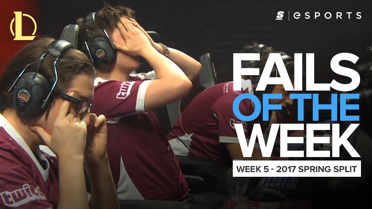Best LoL FAILS from Week 5 of the 2017 Spring Split - YouTube
