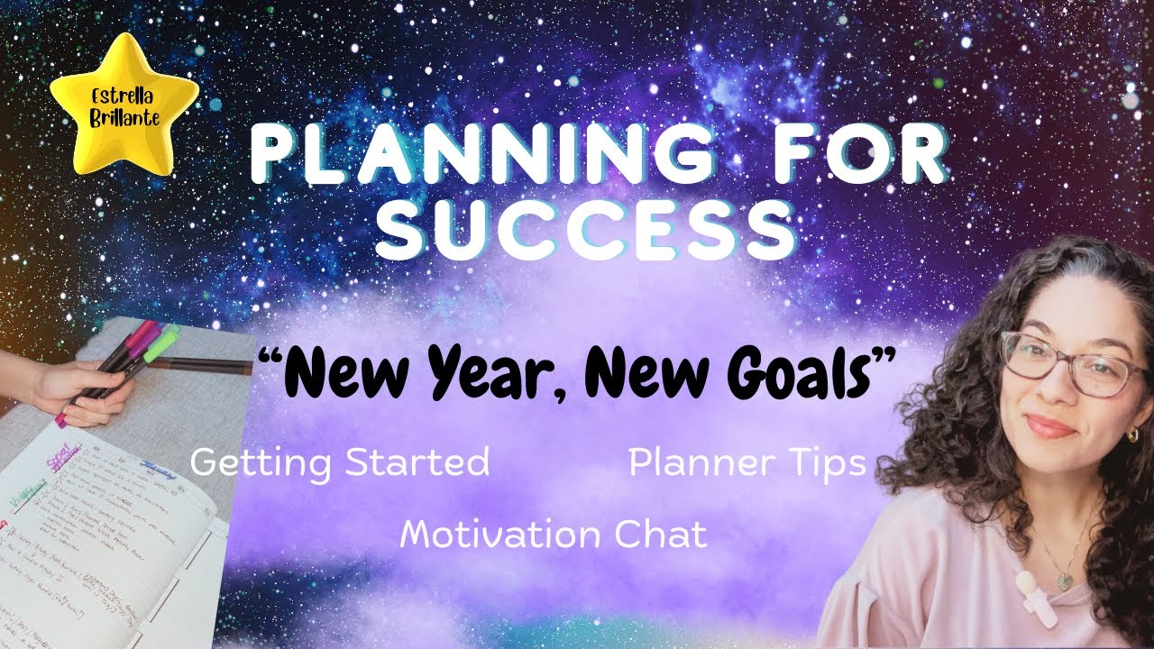 Planning for SUCCESS| New Year, New Goals| Motivation Chat + Planner ...