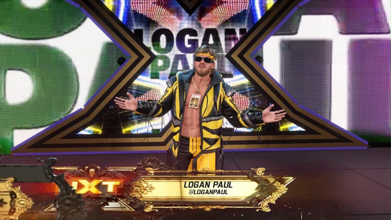 WWE 2K22 | Logan Paul Vs Machine Gun Kelly - YouTube