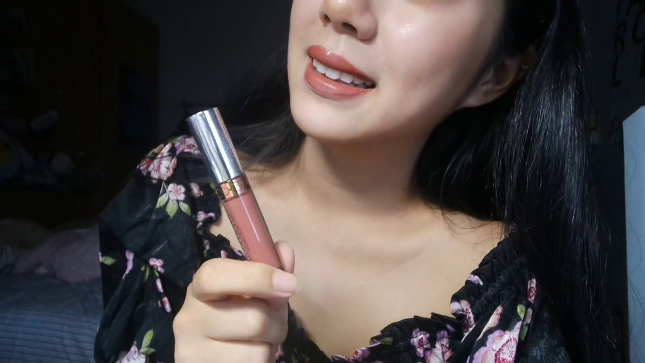 ABH liquid lipstick mini- hudson - YouTube