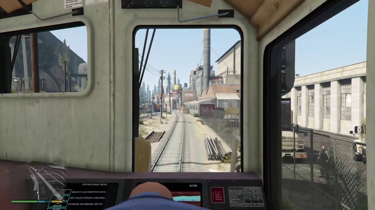 Grand Theft Auto V_20160831215337 mode histoire le train 1 - YouTube