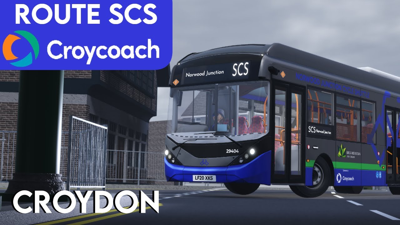 Roblox Croydon | Route SCS| Enviro200EV | SIM SERVER - YouTube