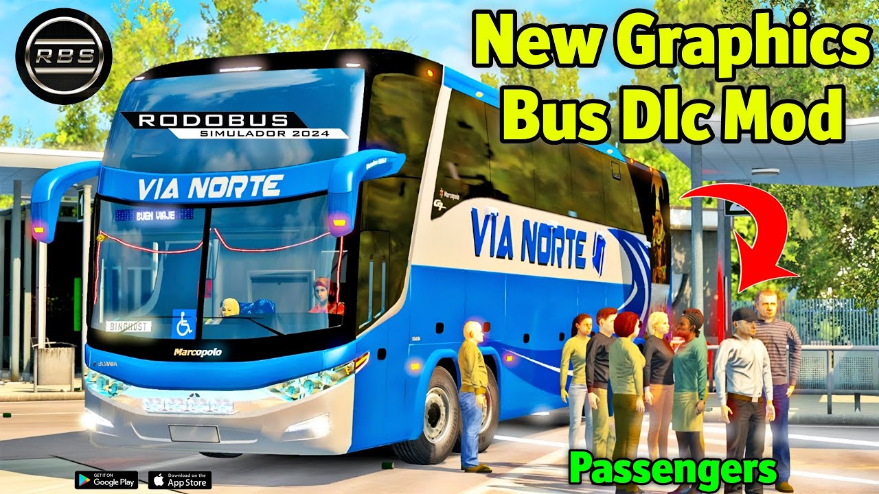 Rodobus Simulador 2024 Android | New Graphics Bus DLC Mod For Mobile ...