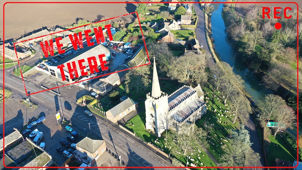 We went there - Surfleet Church, Lincolnshire. Drone and GoPro footage ...