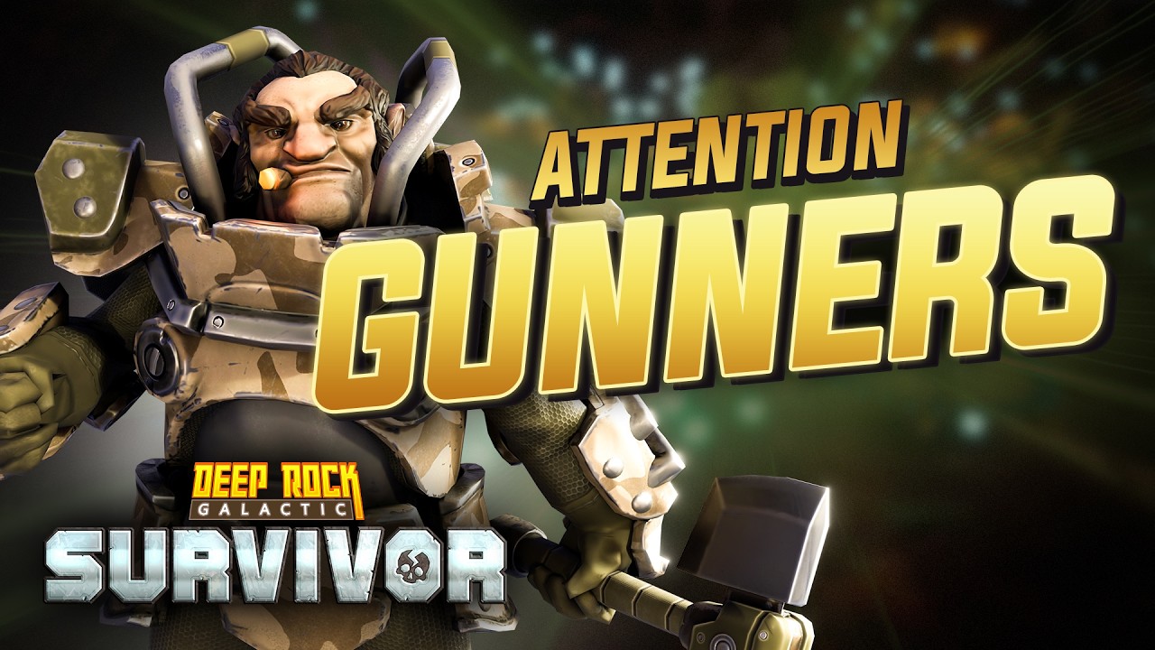 DRG: Survivor - Gunner Class Trailer - YouTube