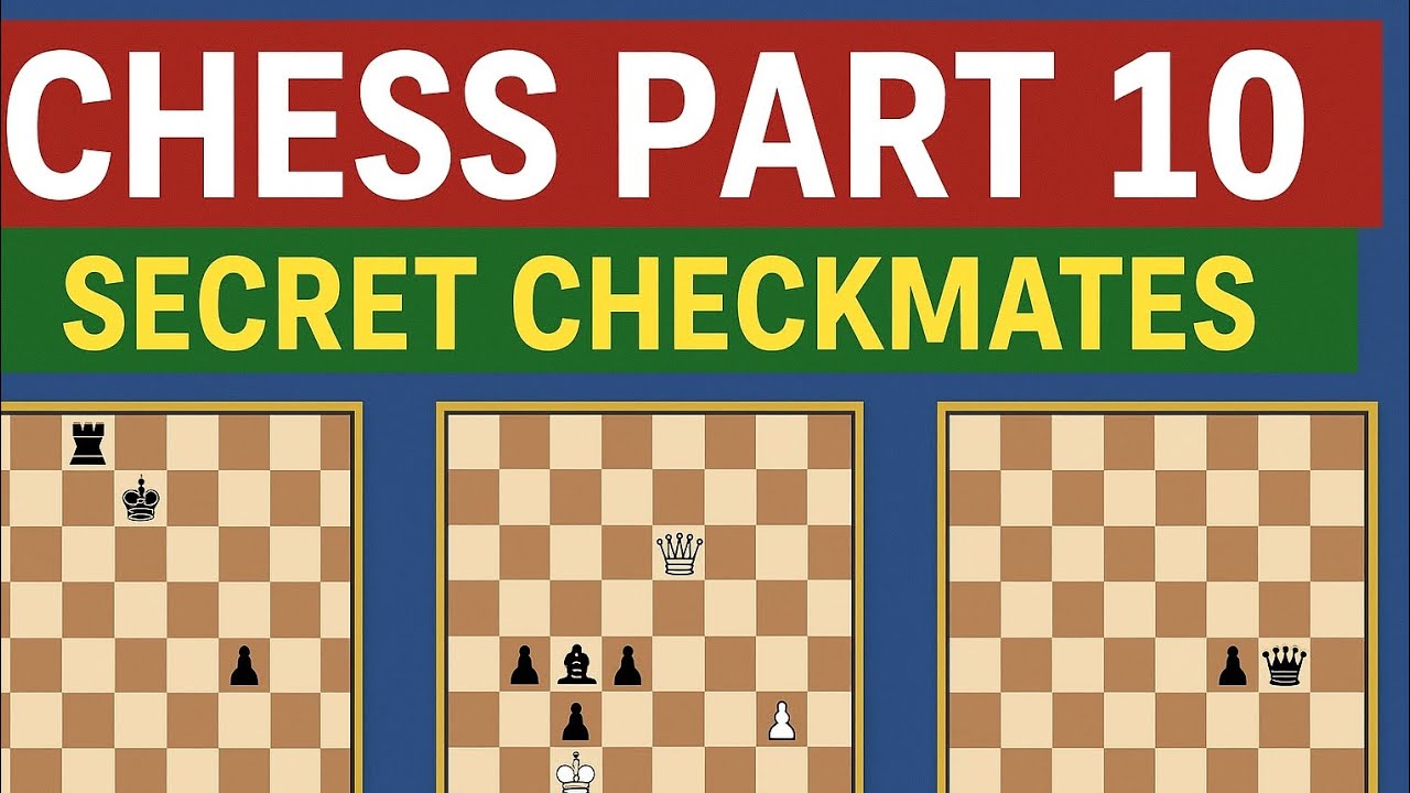 Chess Part 10: Secret Checkmates – Lollies Mate, Scholar’s Mate & Fool ...
