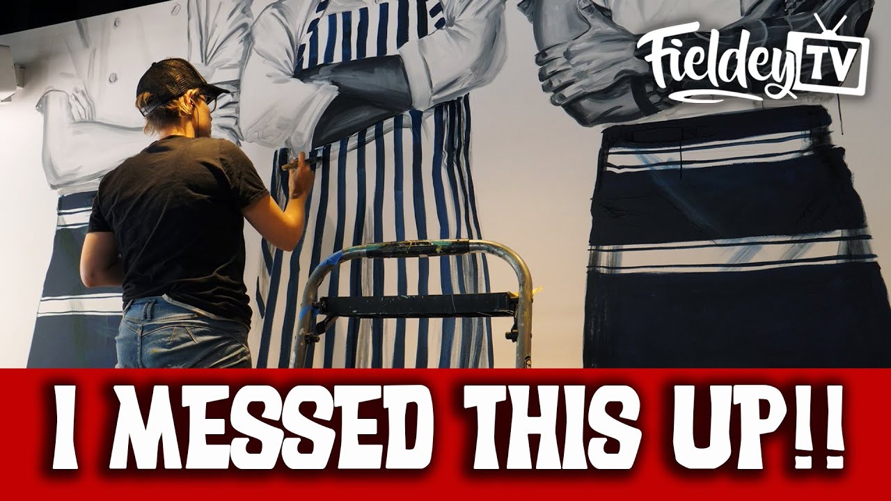 I messed up this mural & broke a rule!! | Anatomy of an Artwork Ep 4 ...